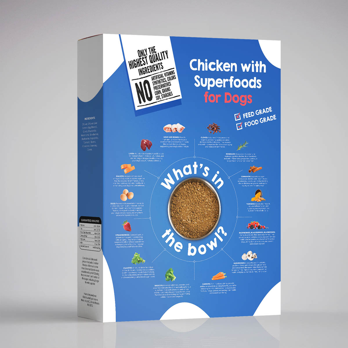 Chicken with Superfoods Rear – Lincoln Naturals